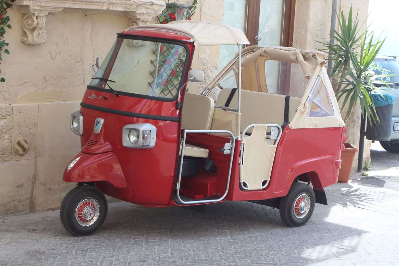 Ape, the three-wheeled trucks from Italy - Destination Eat Drink - The ...