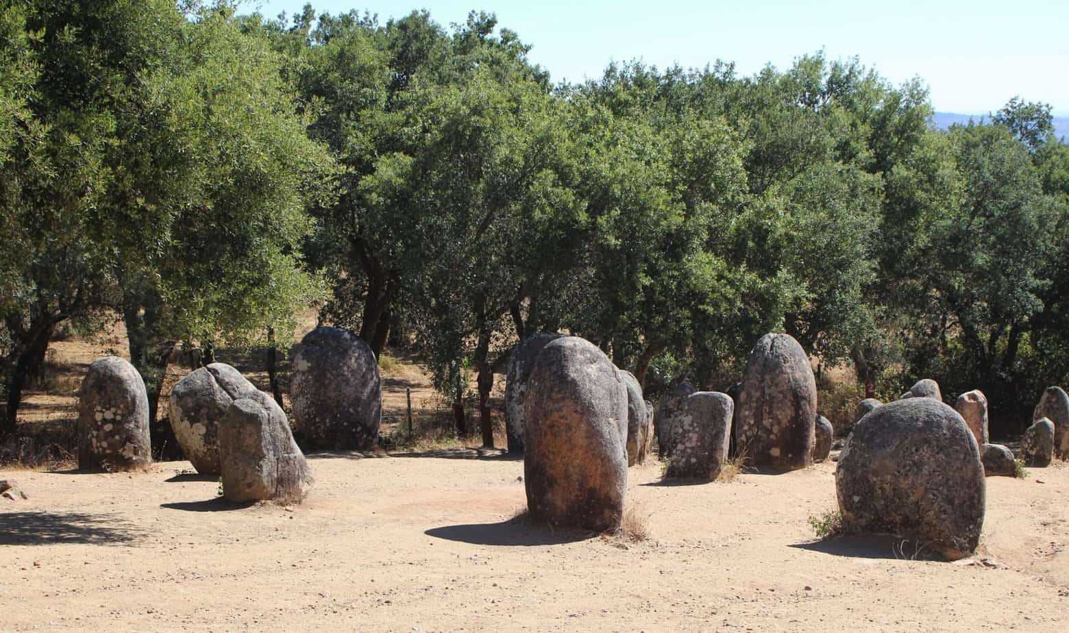 Almendres Cromlech ancient site - Destination Eat Drink - The Travel ...