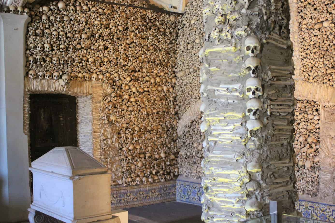 Bone Chapel in Évora, Portugal - Destination Eat Drink - The Travel ...